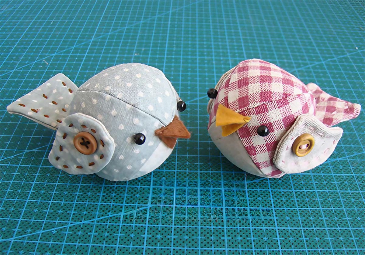 Beginner-Friendly Fabric Bird Sewing Tutorial: How to Sew a Cute Fabric ...